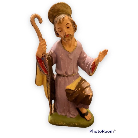 Fontanini | Holiday | Vintage Fontanini Depose Italy Nativity Joseph 45 ...